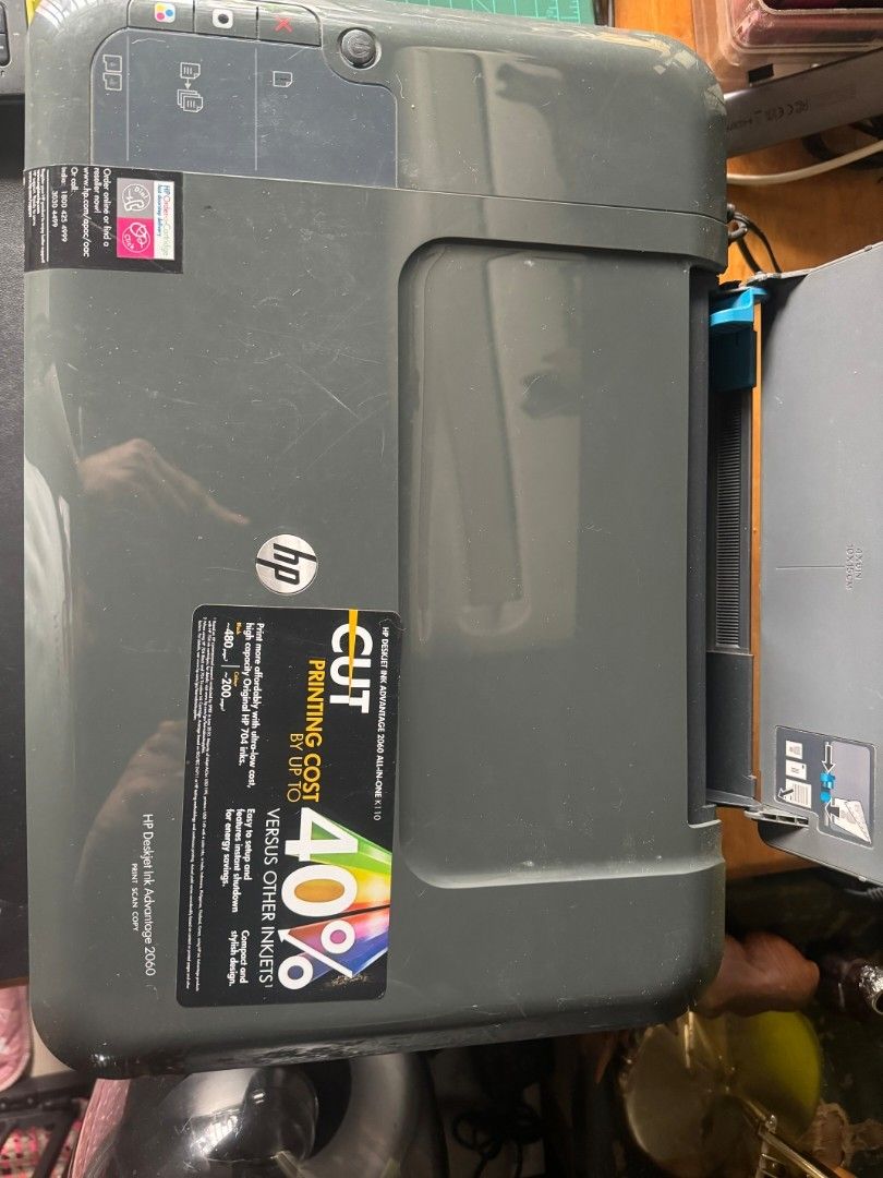 HP Deskjet Ink Advantage 2060 3in1 printer copier scanner, Computers ...