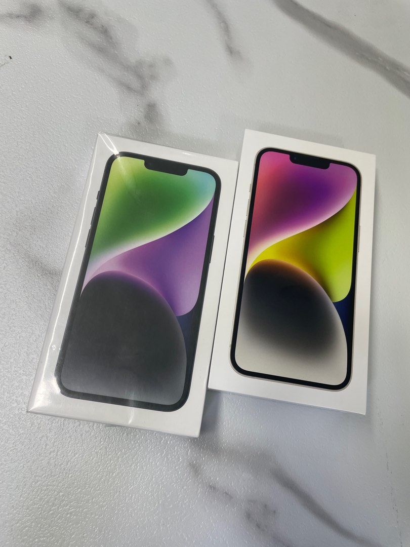 Iphone 14 128gb Midnight & Starlight, Mobile Phones & Gadgets, Mobile ...