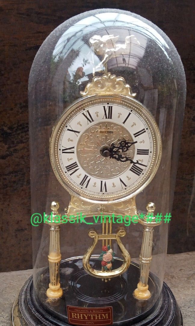 Jam meja tabung antik, Antik, Jam & Perhiasan di Carousell