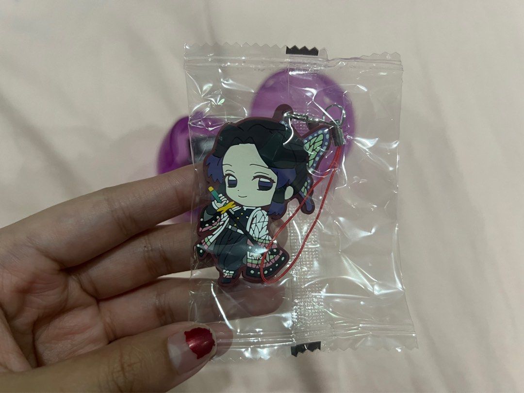 Kimetsu no Yaiba/Demon Slayer gachapon keychains (Nezuko, Mitsuri ...