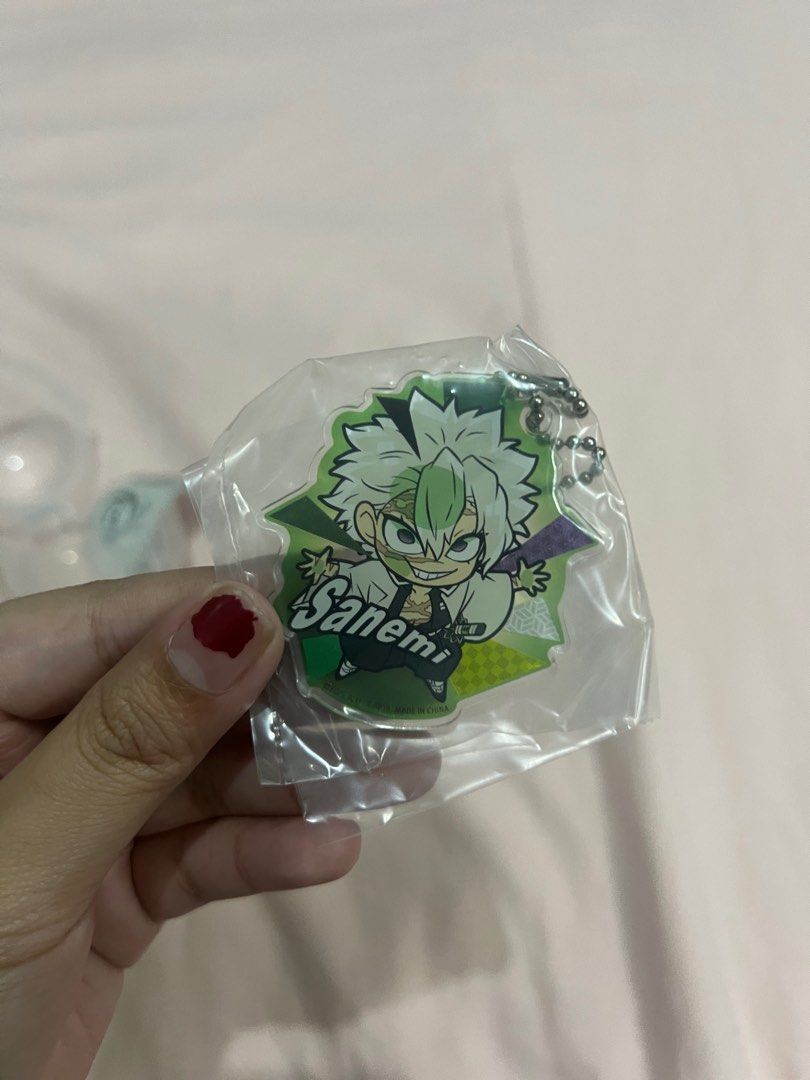 Kimetsu no Yaiba/Demon Slayer keychains (Sanemi, Zenitsu, Himejima ...