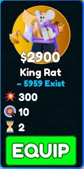 King Rat - Cheese Tower Defense - Roblox, Video Gaming, Gaming ...