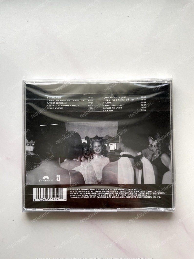 [現貨] Lana Del Rey - Chemtrails Over the Country Club Alternative Cover ...