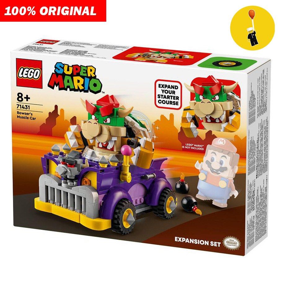 LEGO 71431 Super Mario Bowser's Muscle Car Expansion (Condition as ...
