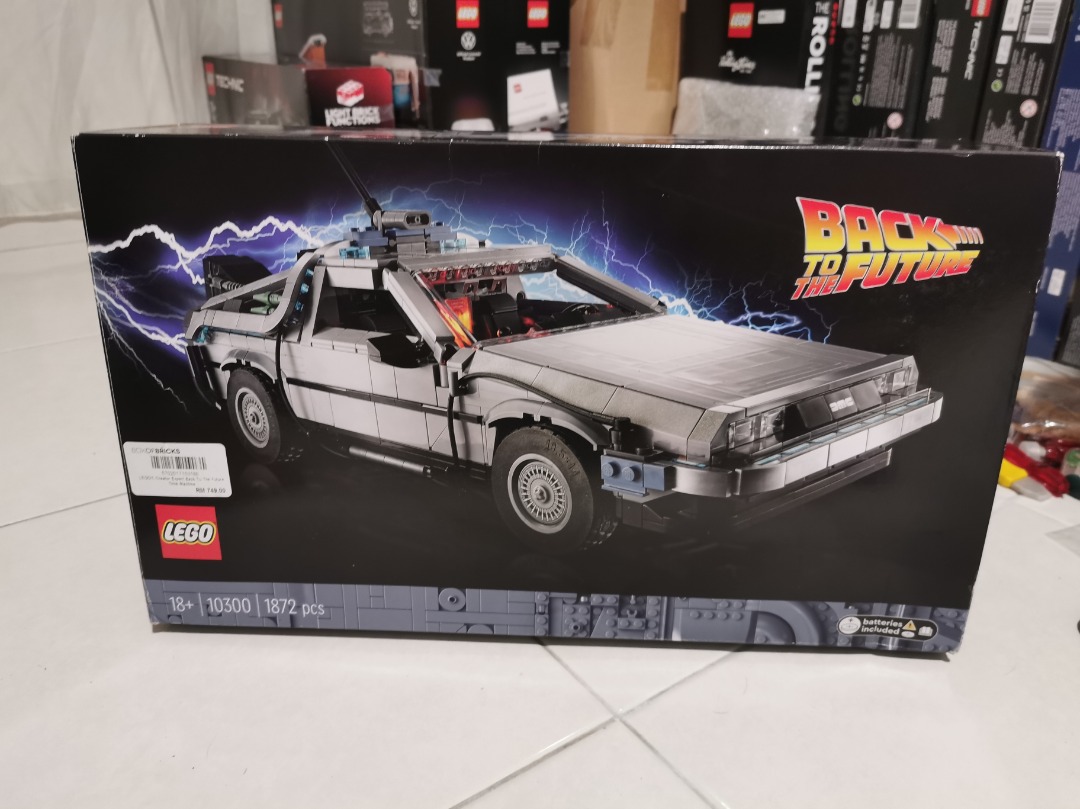 LEGO® ICONS Back to the Future Time Machine 10300, Hobbies & Toys, Toys ...