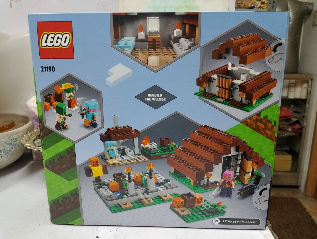 Lego Minecraft 21190 The Abandoned Village, Hobbies & Toys, Toys ...