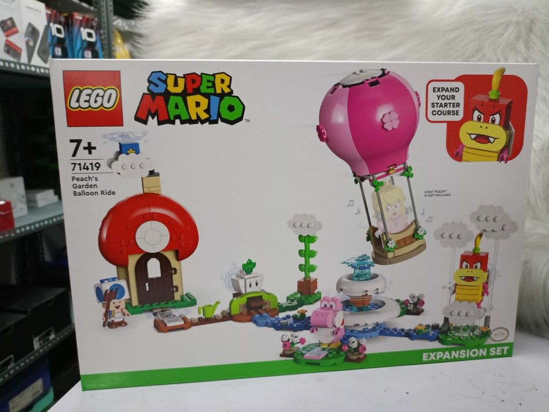 Lego Super Mario 71419 Peachs Garden Balloon Ride, Hobbies & Toys, Toys ...
