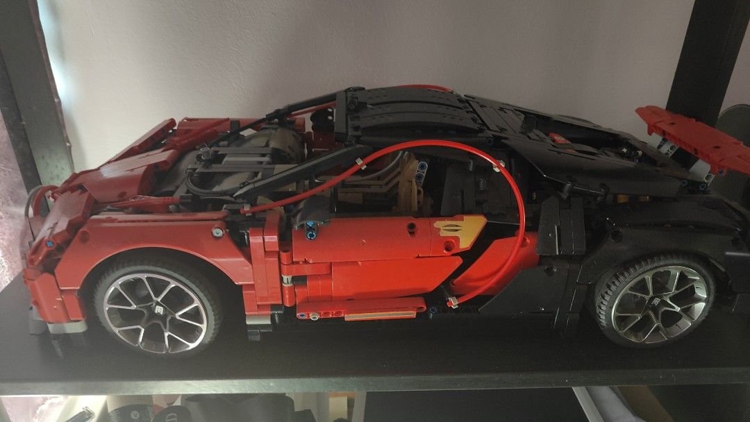 Lepin red buhatti assembled, Hobbies & Toys, Toys & Games on Carousell