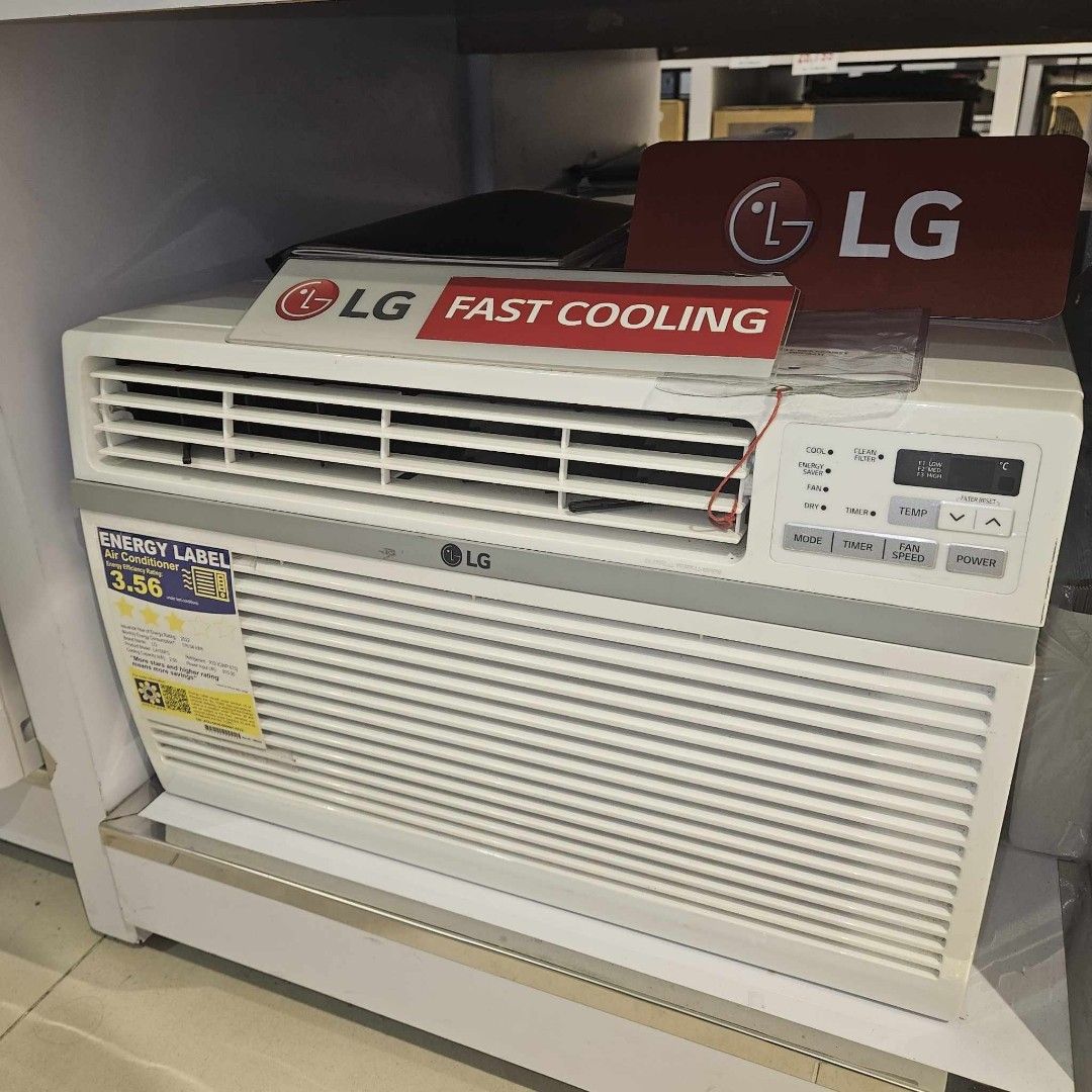 LG aircon window type, TV & Home Appliances, Air Conditioning and ...