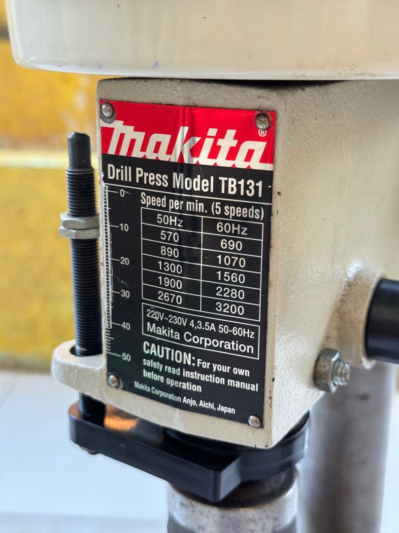 Makita TB131 Bench Drill Press, Commercial & Industrial, Construction ...
