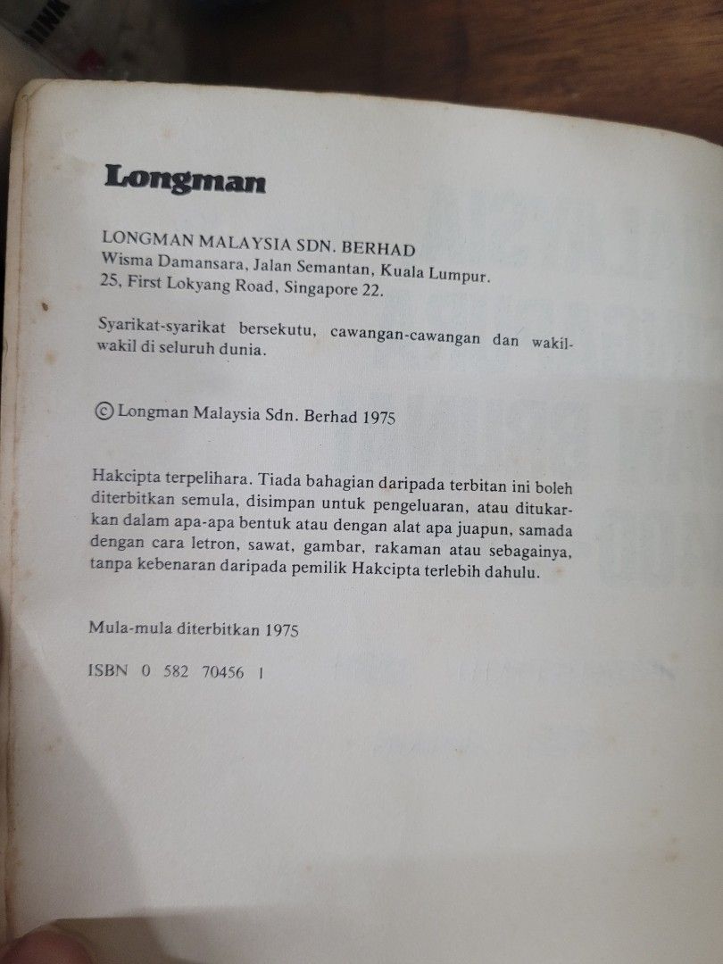 (MAL) Malaysia Singapore Dan Brunei 1400-1965, Hobbies & Toys, Books & Magazines, Storybooks on ...