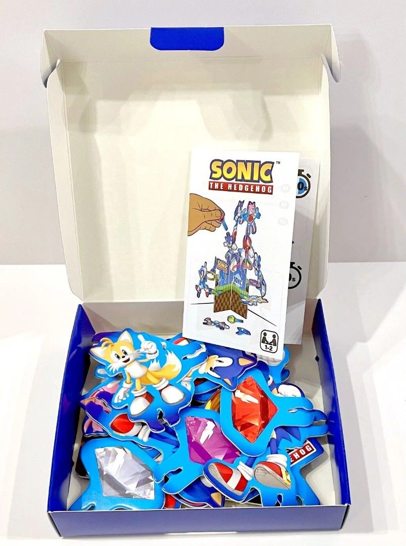 McDonald's Happy Meal Sonic The Hedgehog Sonic Tower Challenge Stack Up ...