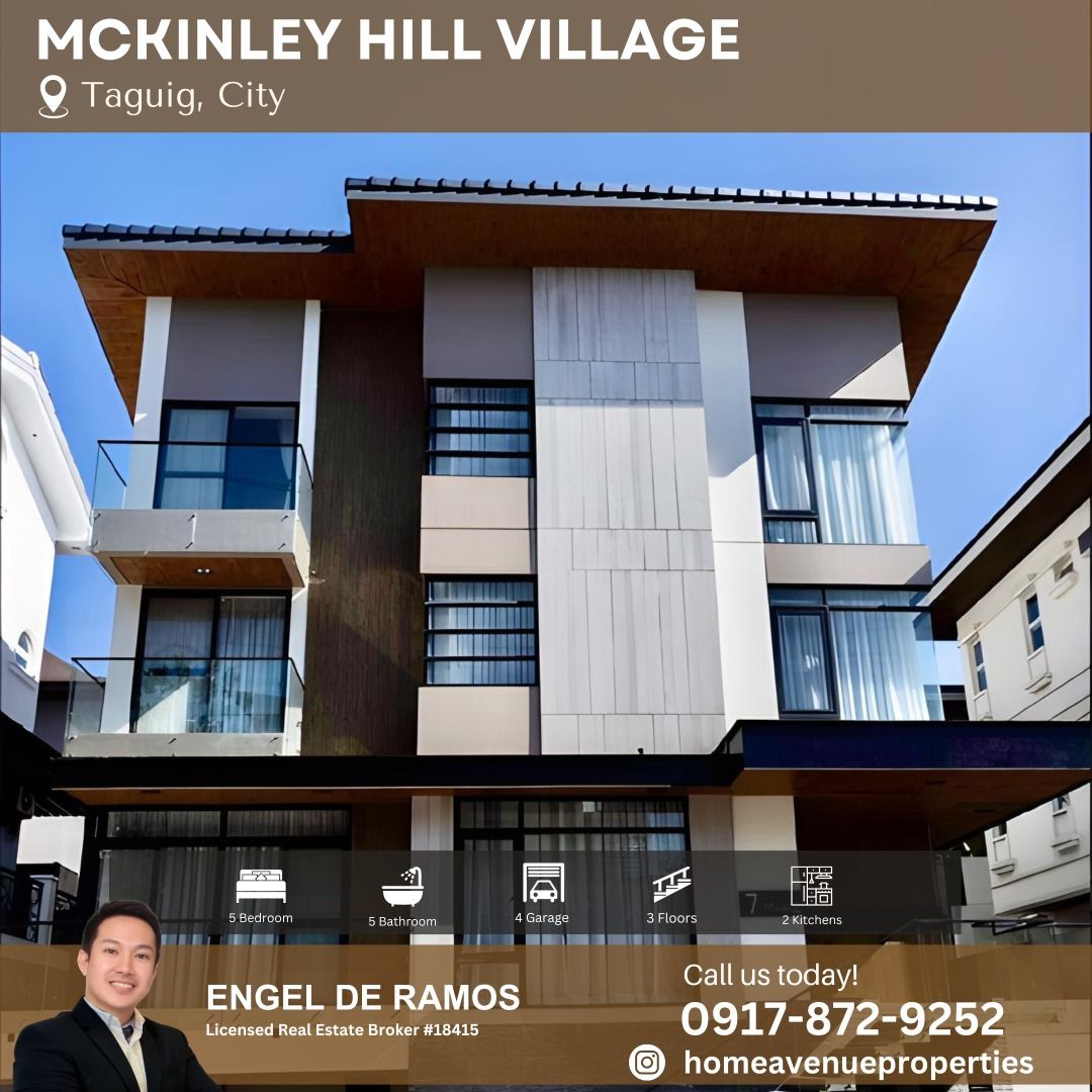 Mckinley Hill Village Modern House For Sale, Property, For Sale, House ...