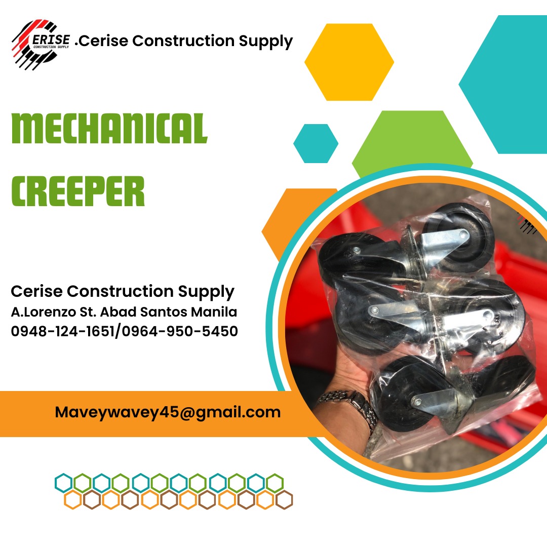 Mechanical Creeper, Commercial & Industrial, Construction Tools & Equipment on Carousell
