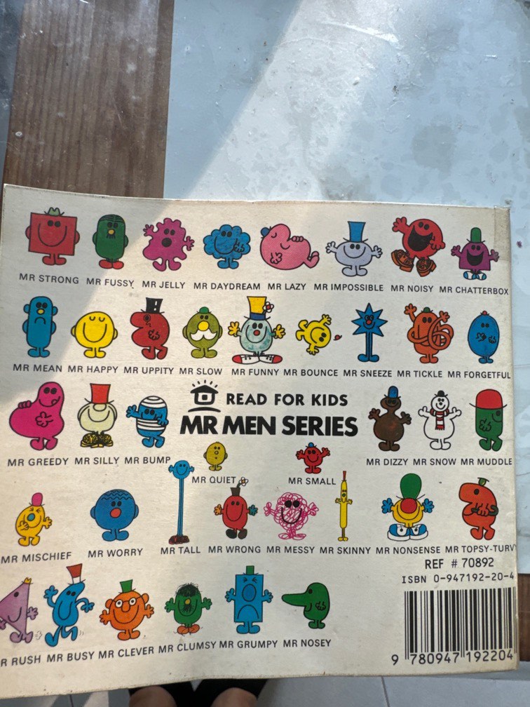 Mr Men & Little Miss series, Hobbies & Toys, Books & Magazines, Children's Books on Carousell
