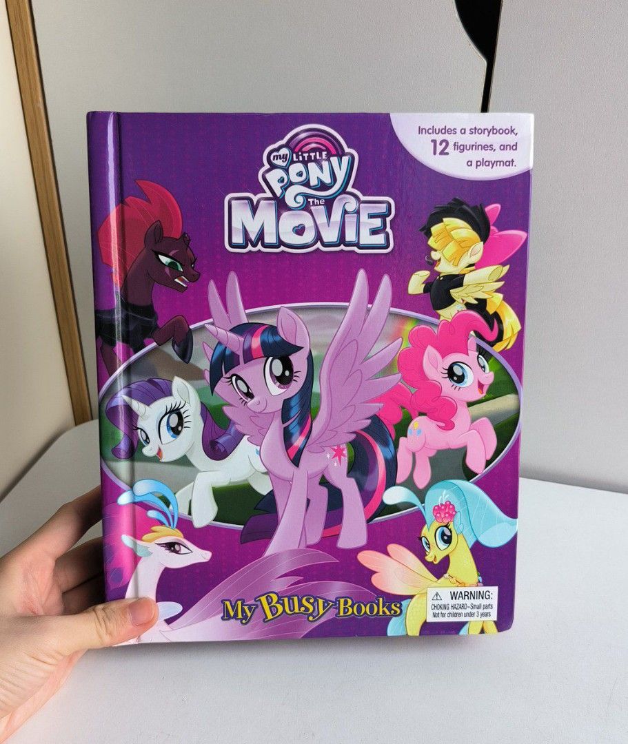 My little pony Busy book box set Missing figurines With playmat ...