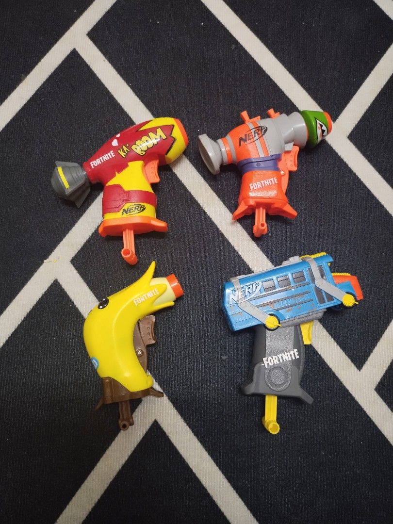 NERF Fortnite Micro Shots Dart Blaster Collection, Hobbies & Toys, Toys ...