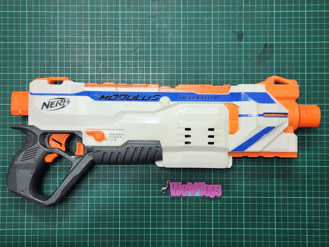Nerf Modulus Regulator Full-Auto Blaster (Stock), Hobbies & Toys, Toys ...