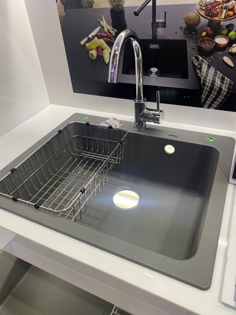 NEW SINK BLANCO NAYA 6 SILGRANIT bukan toto paloma american standard ...