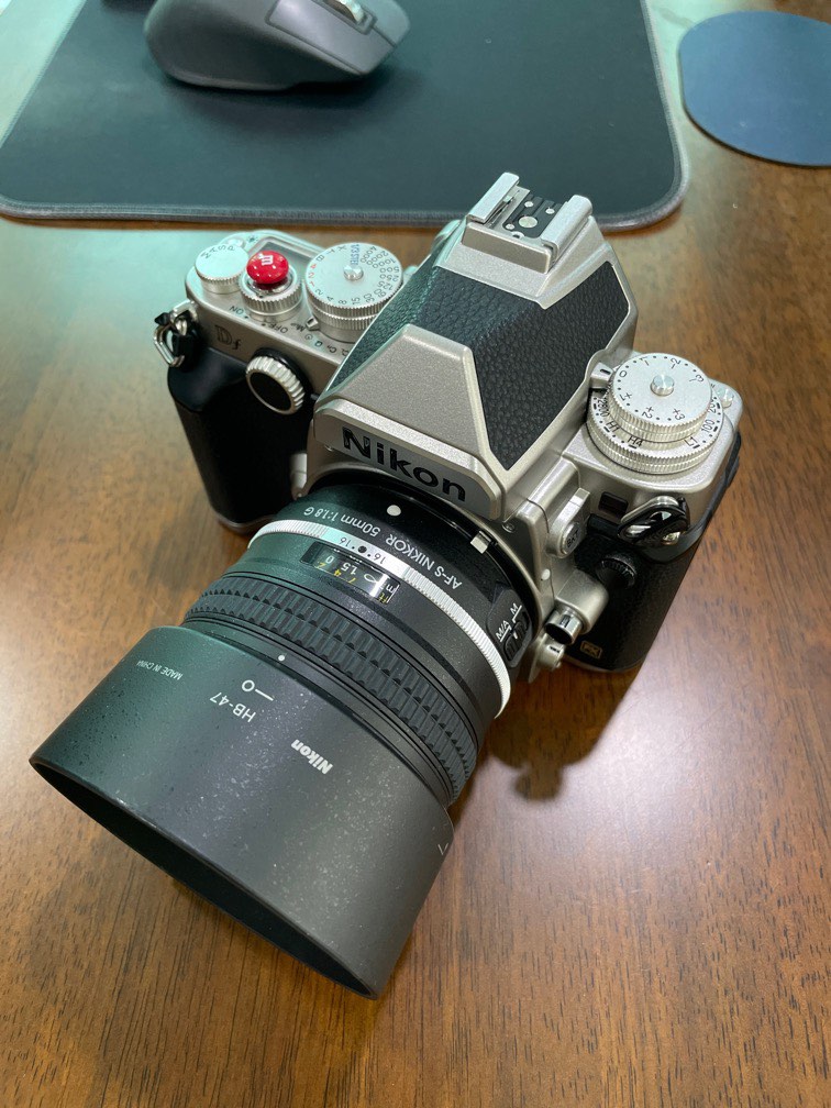 Nikon Df with Kit Lens 50mm F1.8, Photography, Cameras on Carousell