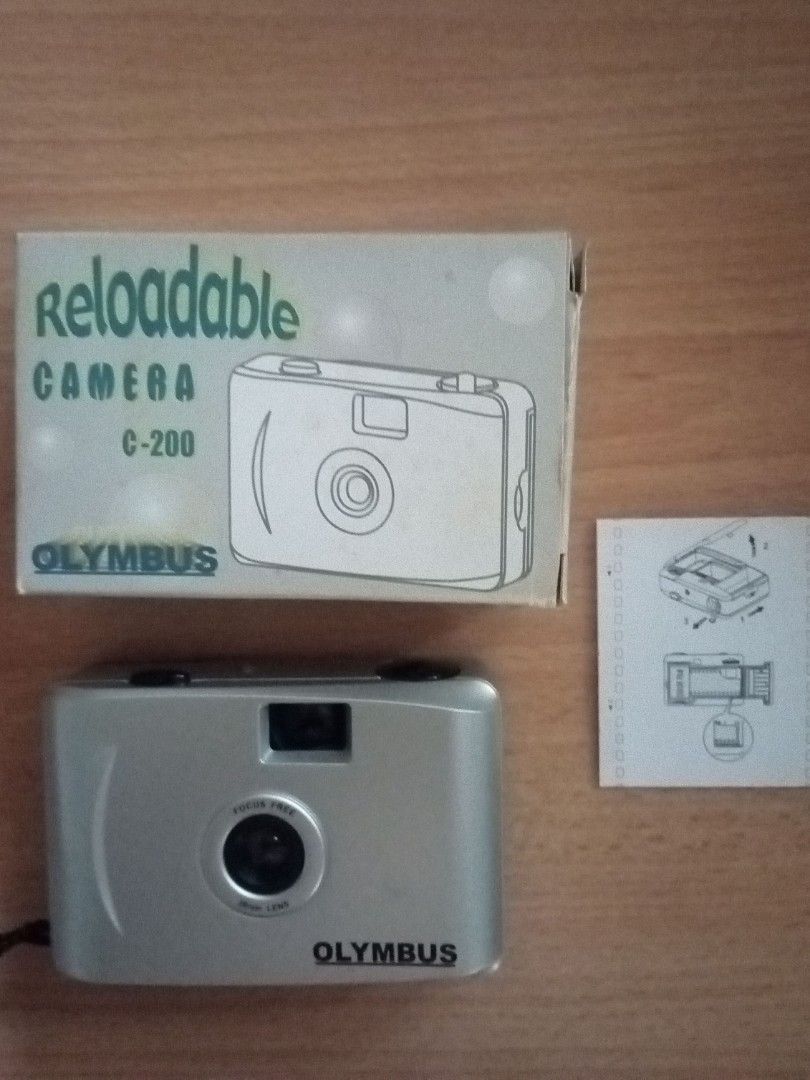 OLYMBUS C-200 Reloadable 35mm, Photography, Cameras on Carousell