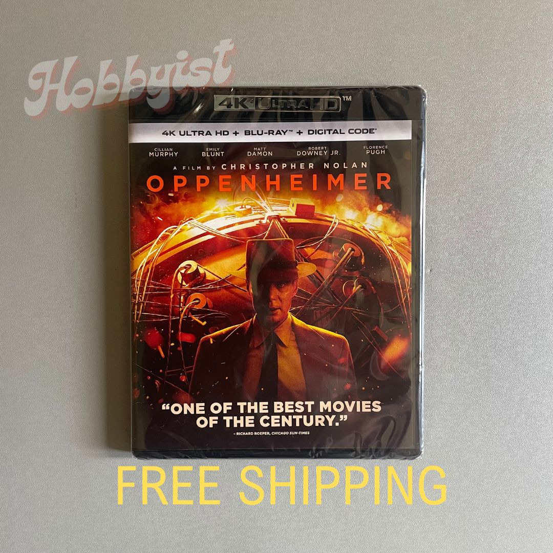Oppenheimer - 4K Ultra HD + Blu-ray + Digital [4K UHD], Hobbies & Toys, Music & Media, CDs ...