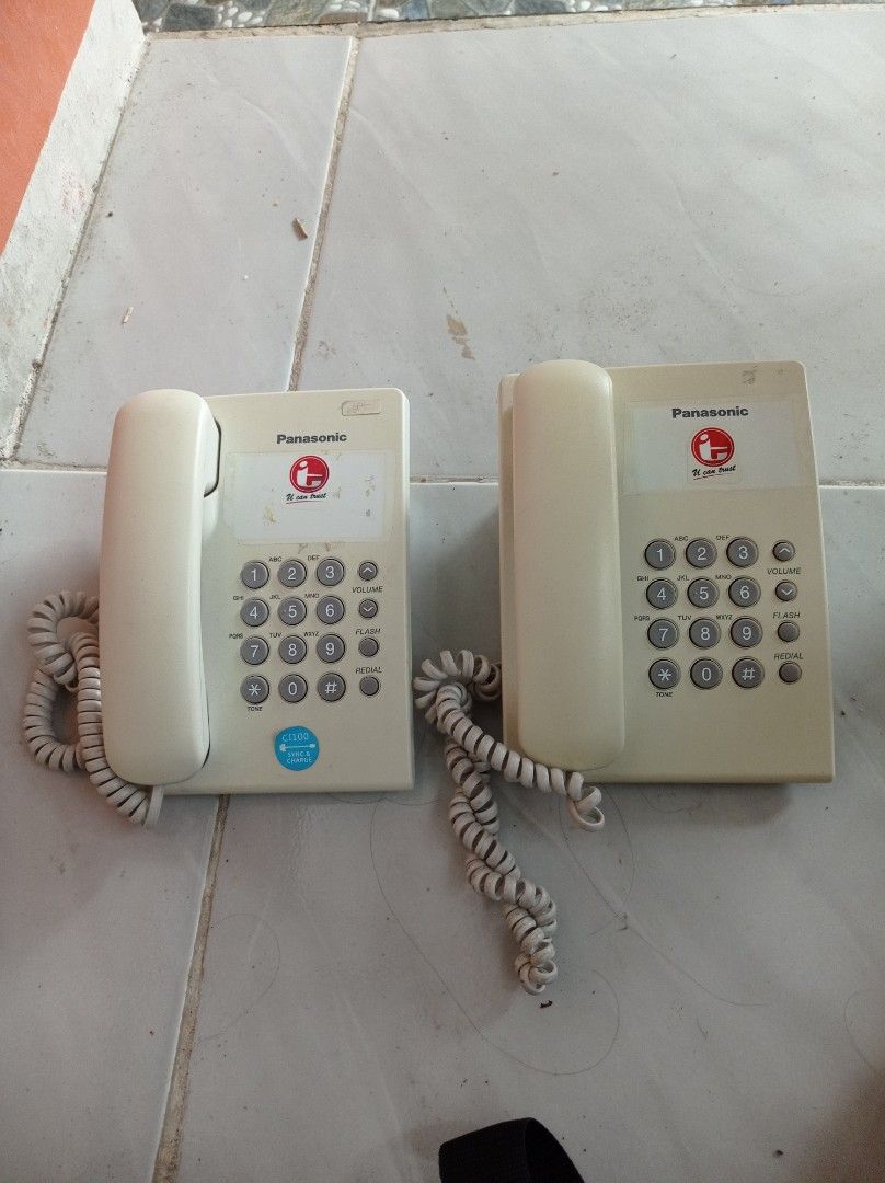 Pesawat Telepon Rumah Kantor Panasonic KX-TS505MX, Elektronik, Lainnya di Carousell