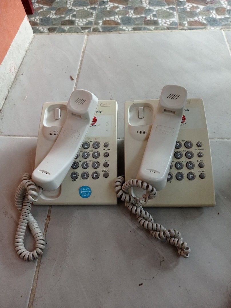 Pesawat Telepon Rumah Kantor Panasonic KX-TS505MX, Elektronik, Lainnya ...