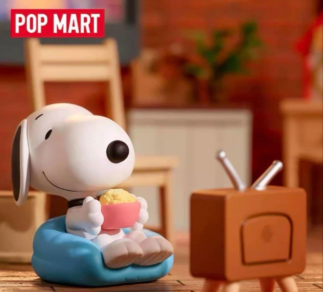 Pop Mart x Snoopy Secret Chase Couch Potato Snoopy, Hobbies & Toys, Toys & Games on Carousell