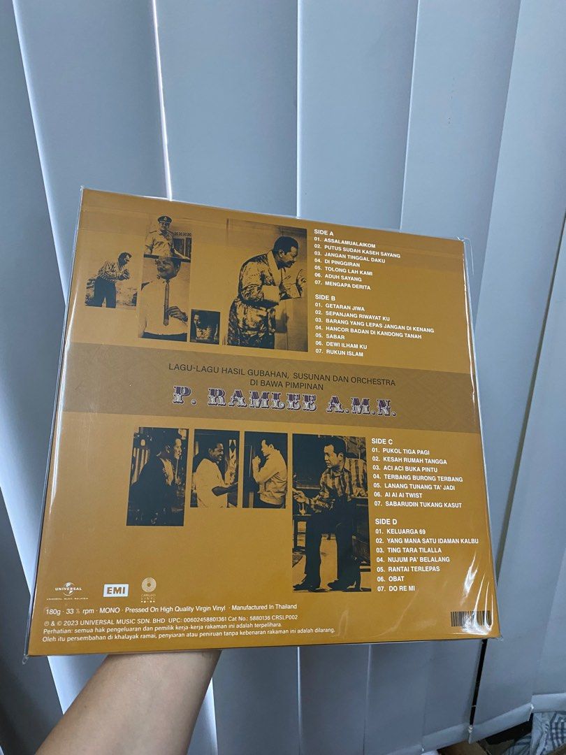 P.Ramlee - Kenangan Abadi 【50th Anniversary Remastered Edition 180g ...