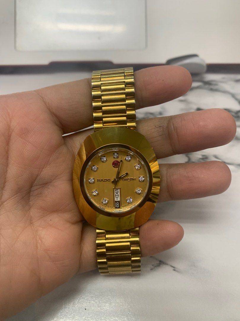RADO The Original Diastar Diamond Dial Watch, Luxury, Watches on Carousell
