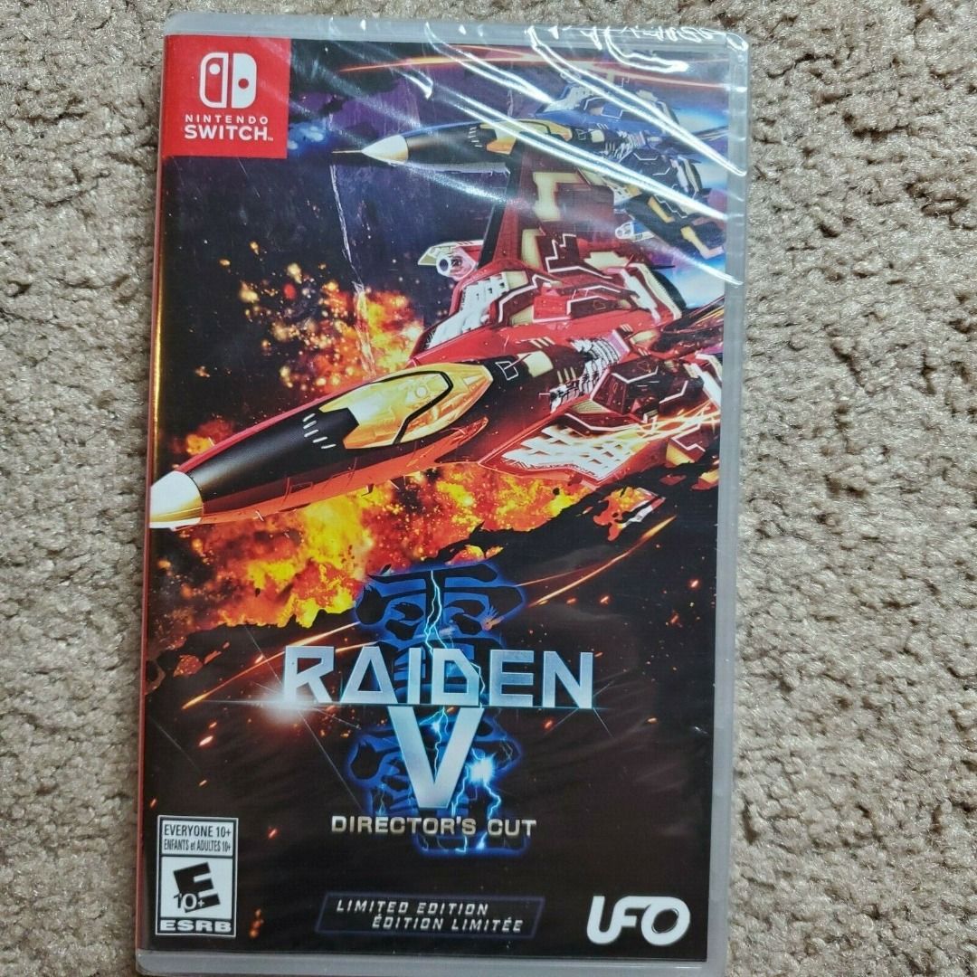 Raiden V: Director's Cut Limited Edition Nintendo Switch [VERY RARE ...