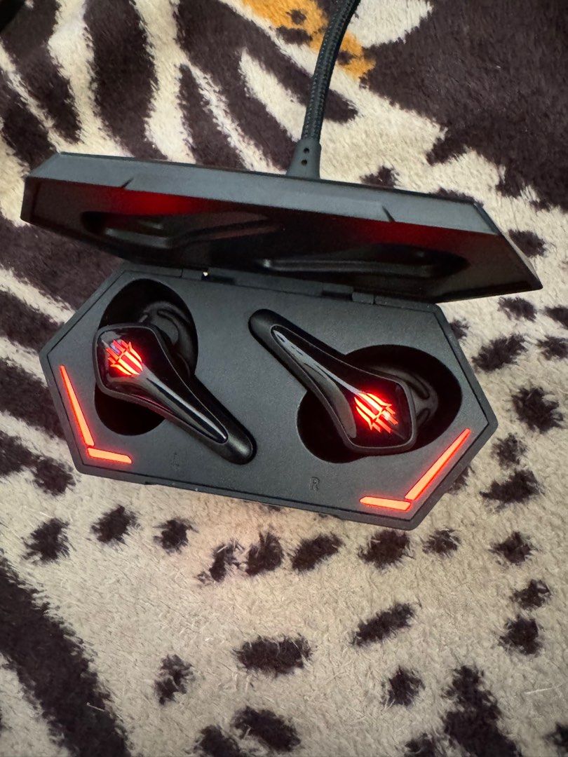 Red magic earbuds, Audio, Earphones on Carousell