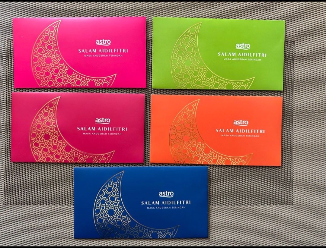 Sampul Duit Raya - Astro 2024 (5 pieces), Hobbies & Toys, Stationery ...