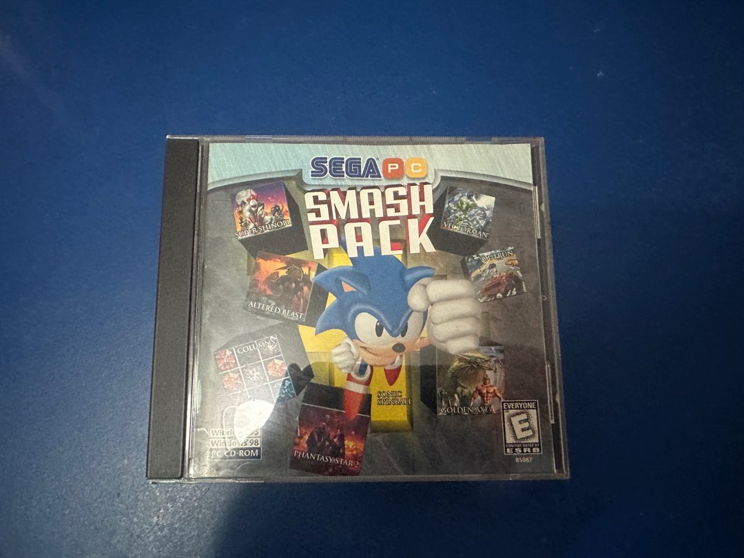 極稀有Sega Smash Pack遊戲 (8 in 1) | 世嘉大全 PC GAME SEGA RETRO, 電子遊戲, 電子遊戲, 其他 ...