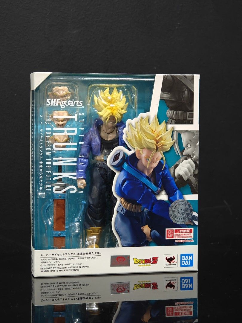 SHF Dragonball S.H.Figuarts Super Saiyan Trunks -Boy from the Future ...