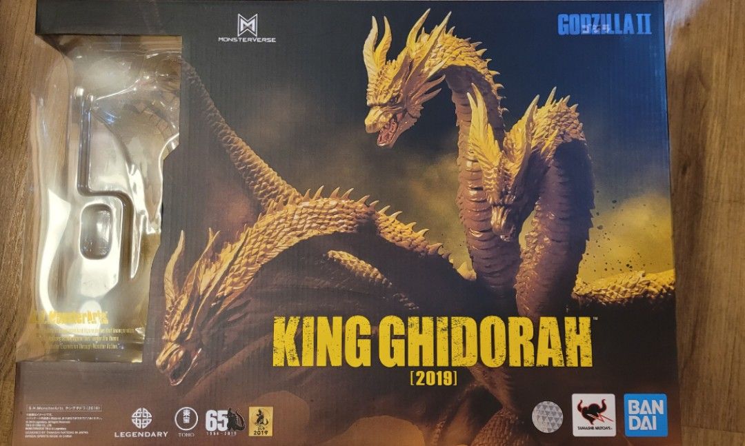 SHM S.H.Monsterarts S.H.Monster arts King Ghidorah 2019, Hobbies & Toys ...