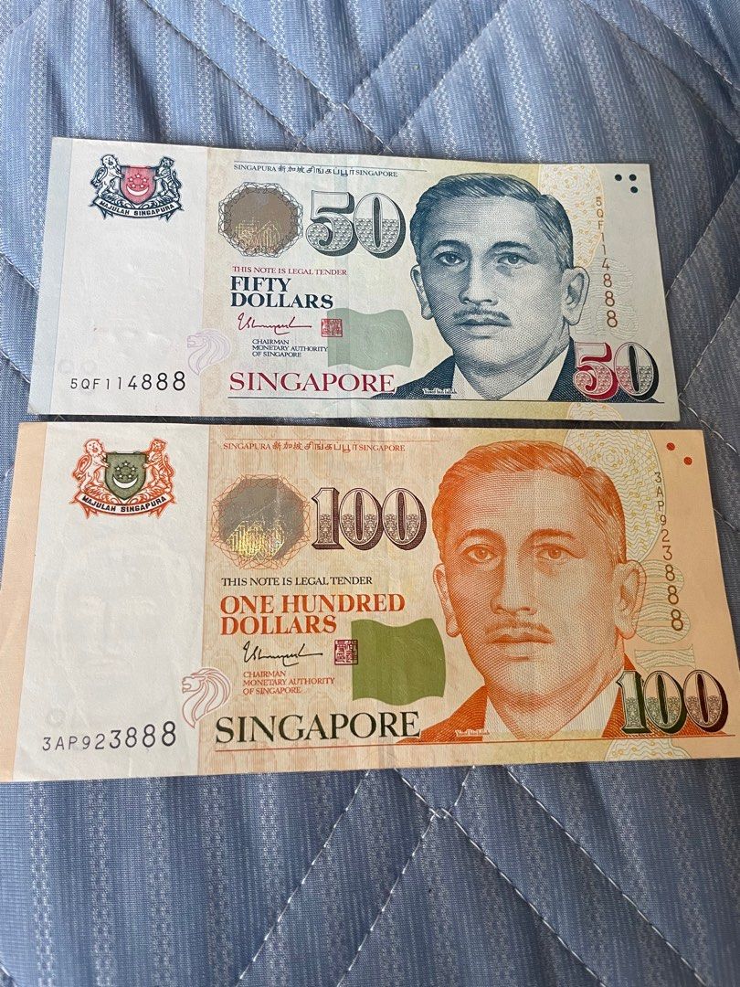 Singapore banknote 888, Hobbies & Toys, Memorabilia & Collectibles ...
