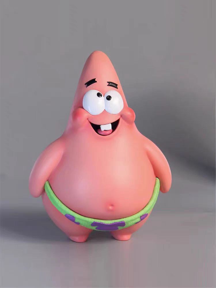 SpongeBob SquarePants Patrick Star Figurine Action Figure Toy Statue GK ...