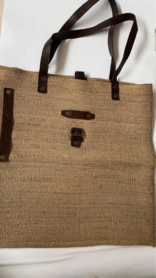 Tas vintage | Tas rajut tradisional | tas kulit asli dan bahan goni ...