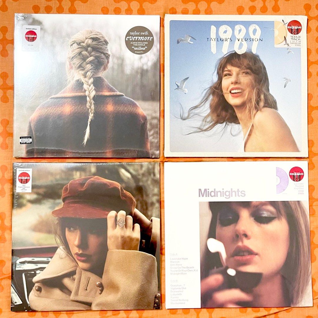 Taylor Swift TARGET Exclusive Vinyls, Hobbies & Toys, Music & Media ...