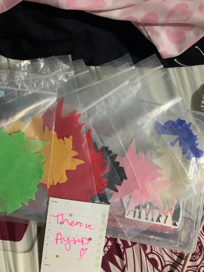 Taylor Swift VIP Merch Confetti Stars, Hobbies & Toys, Memorabilia ...