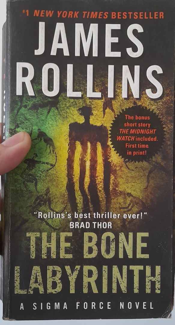 The Bone Labyrinth by James Roliins, Hobbies & Toys, Books & Magazines, Fiction & Non-Fiction on ...