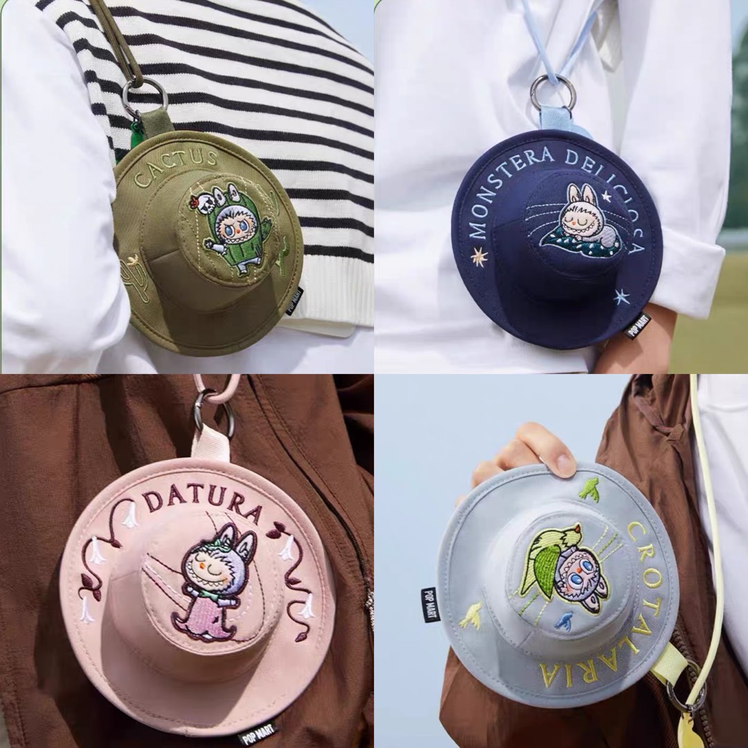 THE MONSTERS LABUBU BUCKET HAT MINI BAG (FALL IN WILD SERIES) POPMART ...