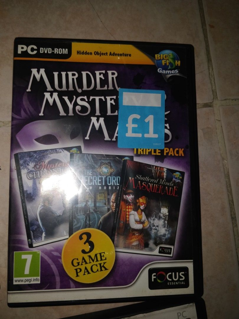 Various original DVD PC Games, movie, Video Gaming, Video Games, Others ...