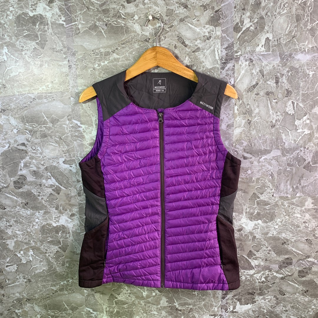 vest rompi motor outdoor parasut softshell ultralight bulu angsa goose ...