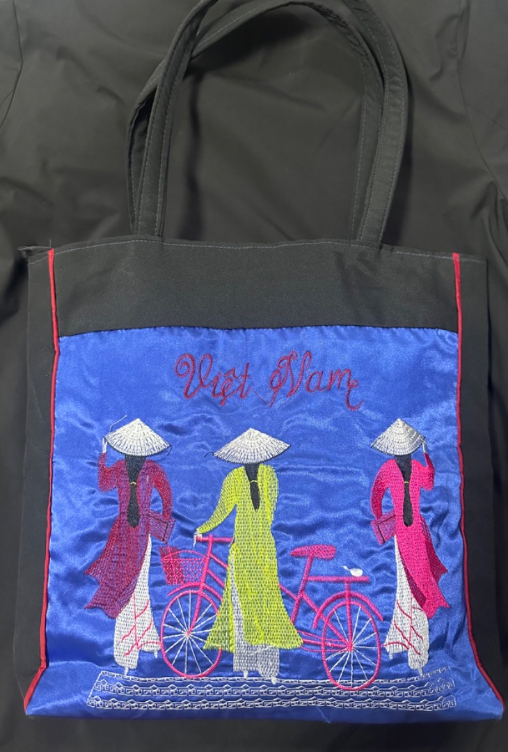 VIETNAM tote bag, Luxury, Bags & Wallets on Carousell