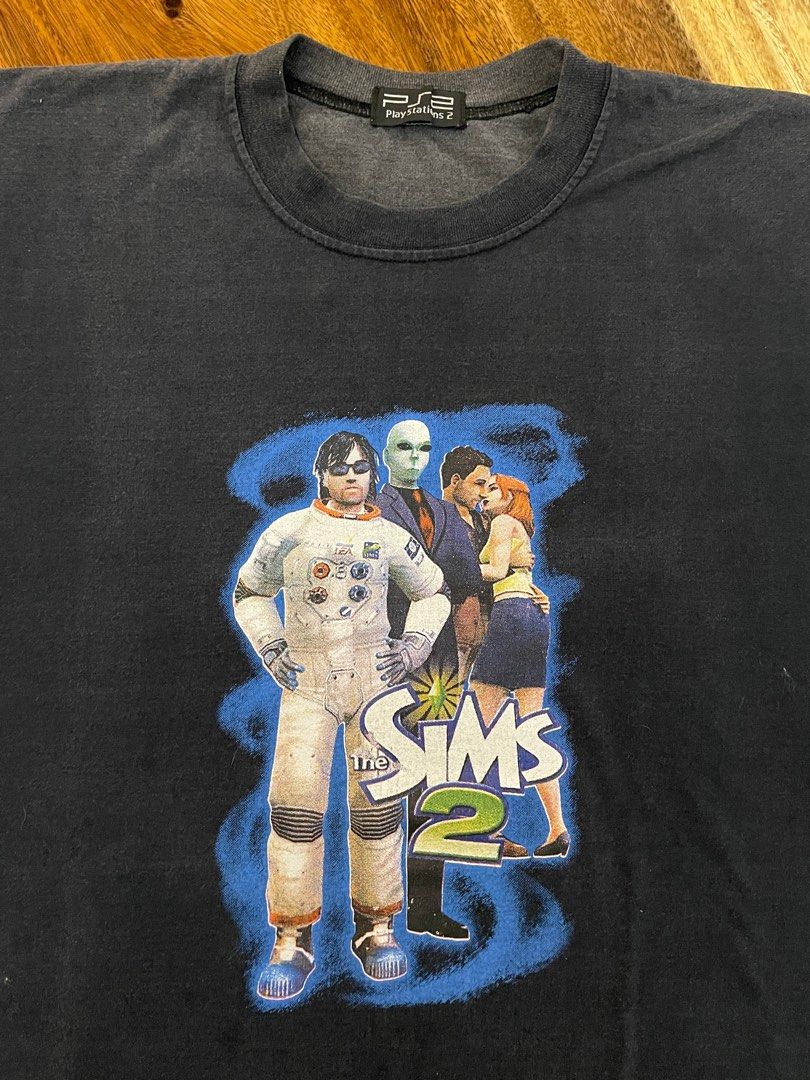 Vintage The Sims 2 Promo Shirt, Men's Fashion, Tops & Sets, Tshirts ...