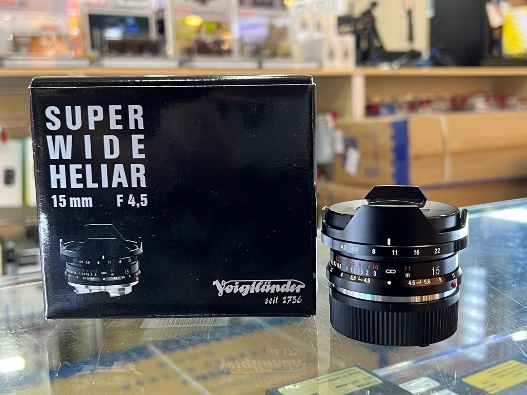 Voigtlander 15mm F4.5 SUPER WIDE HELIAR Aspherical II FOR Leica M-Mount ...