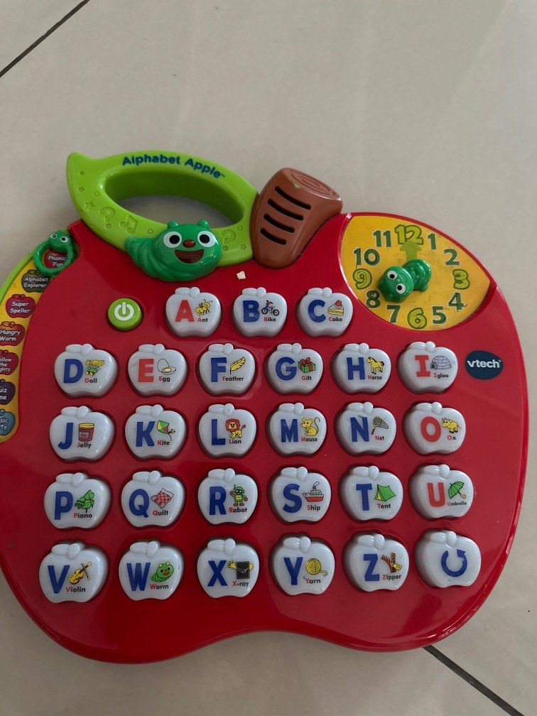 Vtech alphabet apple, Babies & Kids, Infant Playtime on Carousell